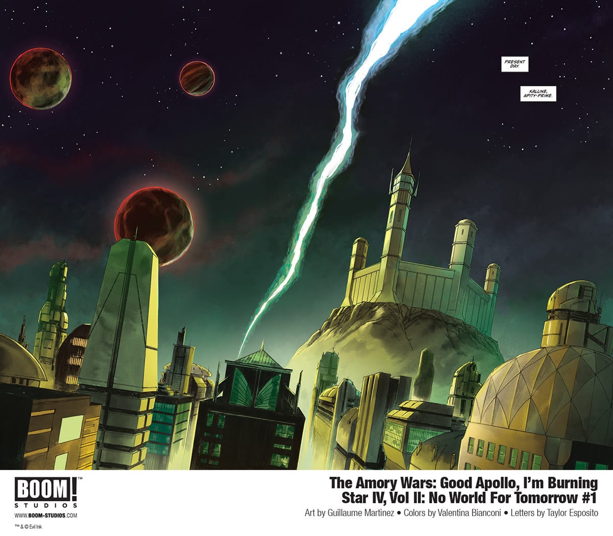 The Amory Wars: No World For Tomorrow #1 Review
