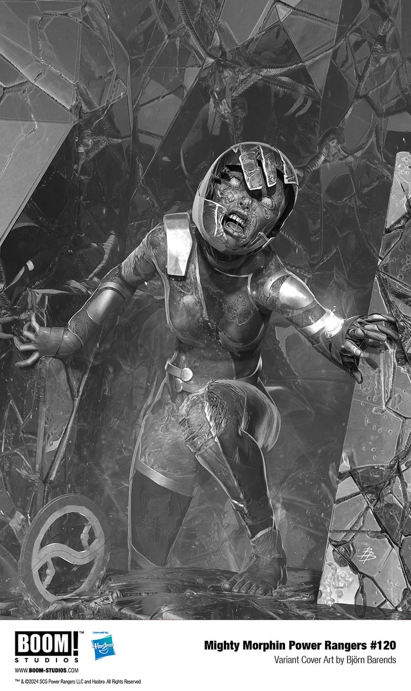 MMPR 120 Cover D Björn Barends - Comic Book Revolution