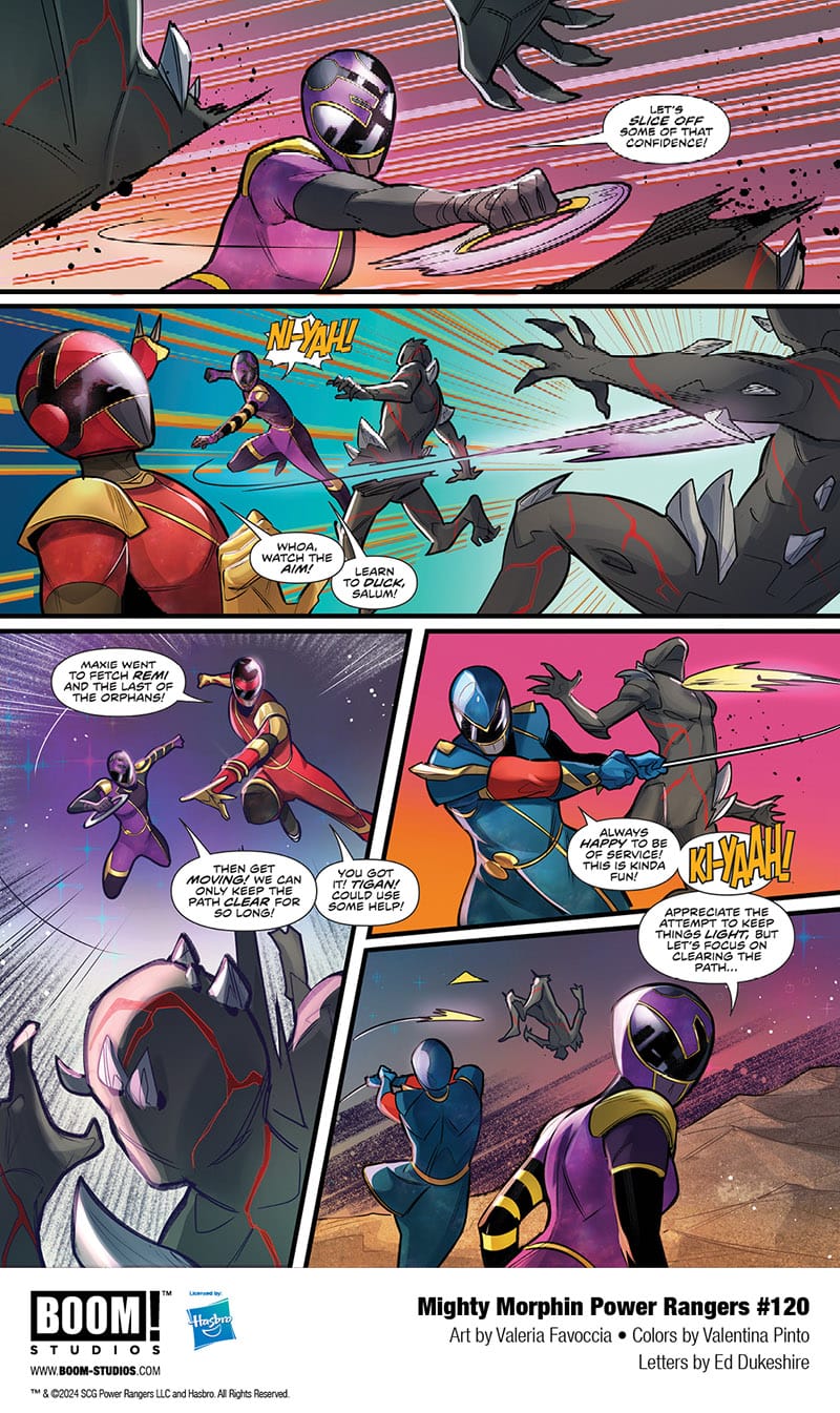 MMPR 120 Interior Preview 5 - Comic Book Revolution