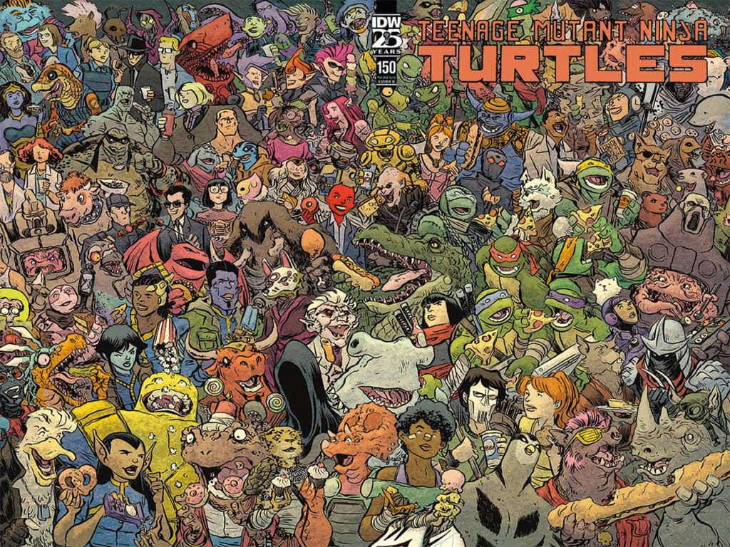 Teenage Mutant Ninja Turtles 150 Jesse Lonergan Cover - Comic Book ...