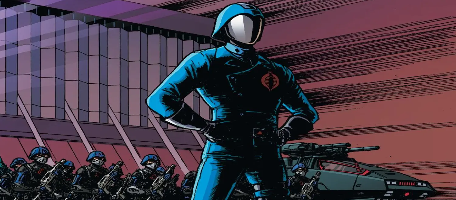 Cobra Commander 5 Review Banner - Comic Book Revolution