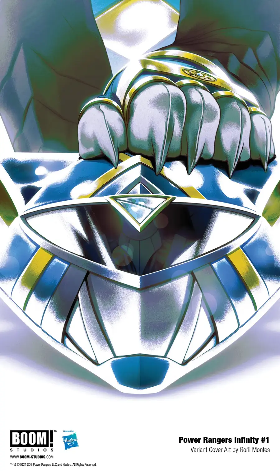 Power Rangers Infinity 1 Goni Montes Cover - Comic Book Revolution