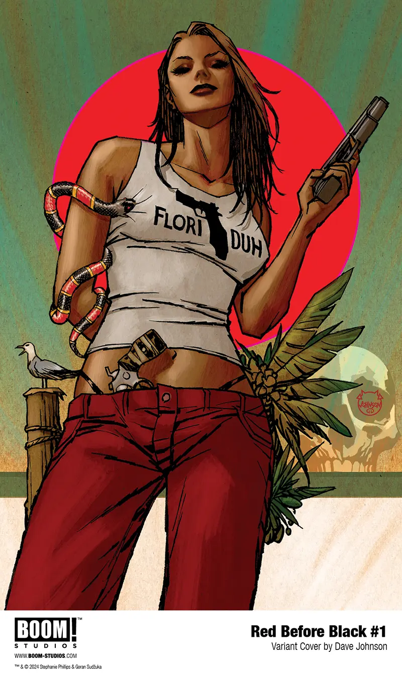 Red Before Black 1 Cover B Dave Johnson - Comic Book Revolution