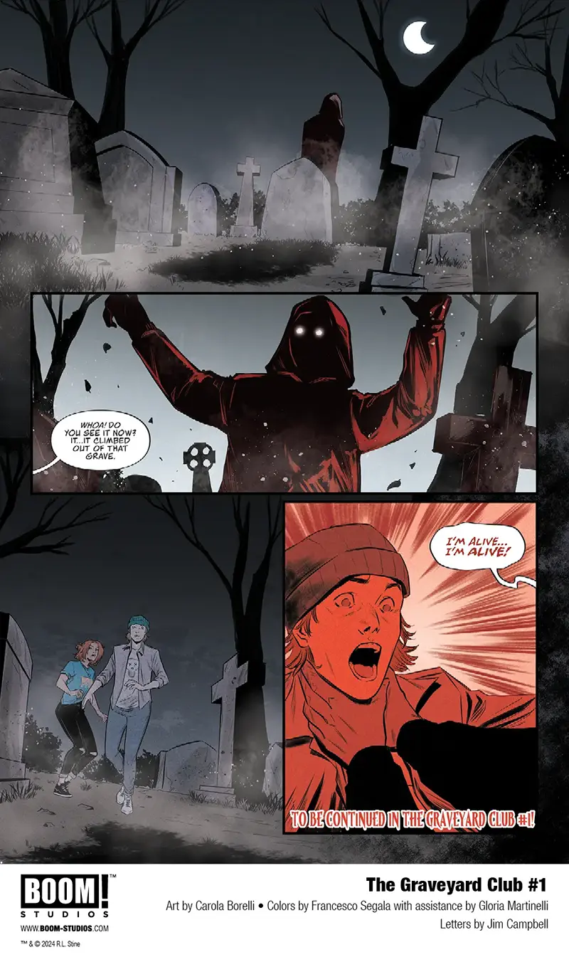 Graveyard Club 1 Interior Preview 5 - Comic Book Revolution